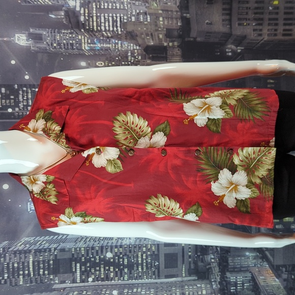 Pacific Legend Apparel | Tops | Pacific Legend Xl Hibiscus Monstera ...